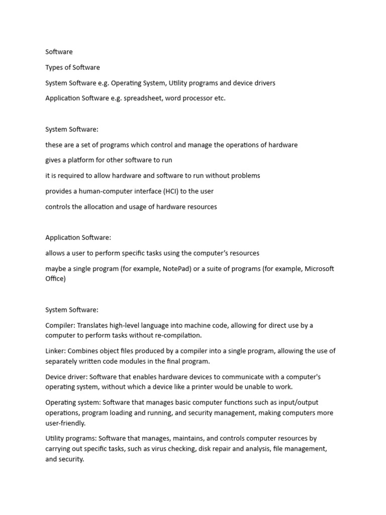 Software | PDF | Programming | Computer Program