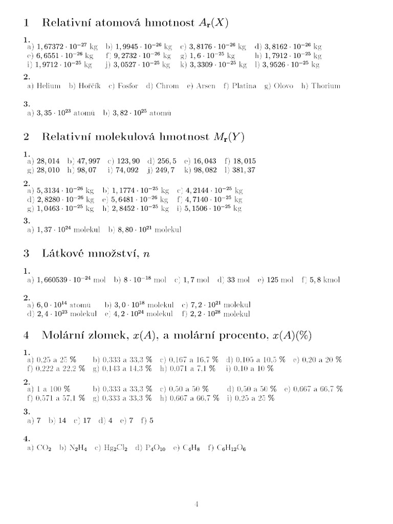 Obecna Chemie Reseni | PDF