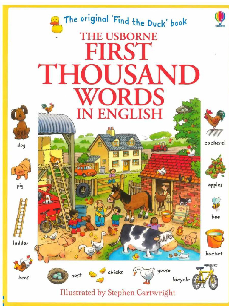 PDF The Usborne First Thousand Words in English PDF Compress | PDF