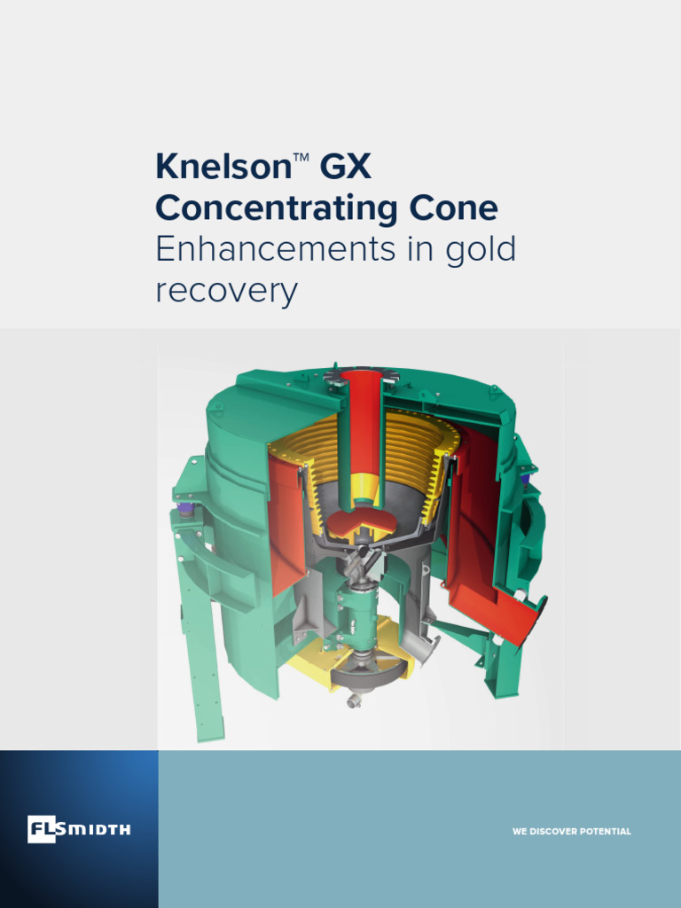 Knelson Concentrator GX Cone Brochure 1689175027 | PDF | Water
