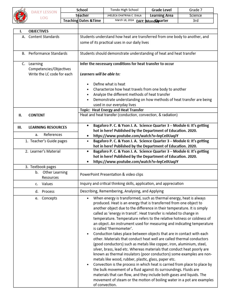 HEAT TRANSFER Convection, Conduction, Radiation | PDF | Heat Transfer ...
