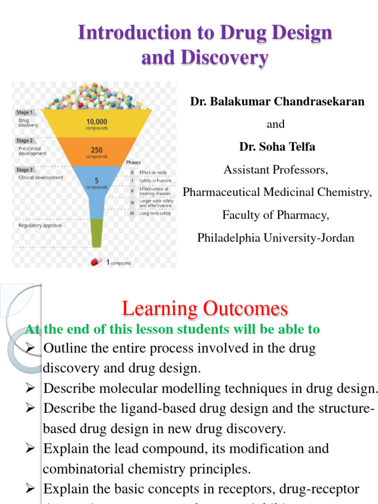 Chapter 2 Introduction To Drug - Design and Discovery - 25 - 02 - 2020 | PDF | Receptor ...