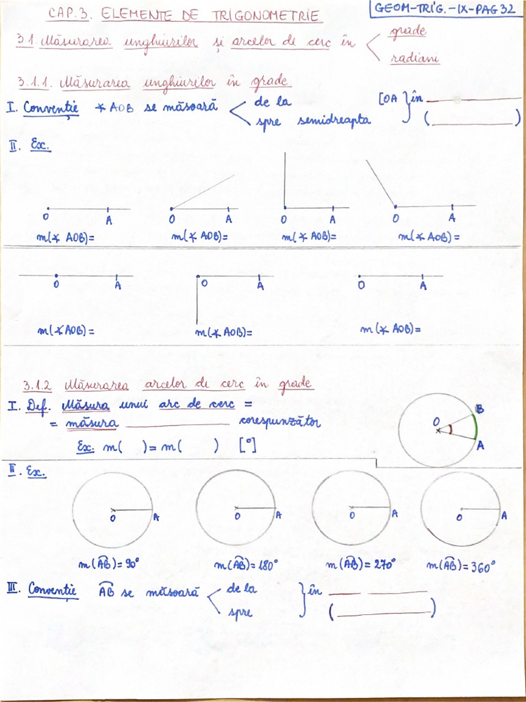 Geom - Trig IX Pag 32-37 | PDF