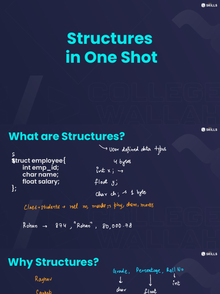 Structures | PDF | Pointer (Computer Programming) | Computer Data Structures | PDF | Pointer (Computer Programming) | Computer Data