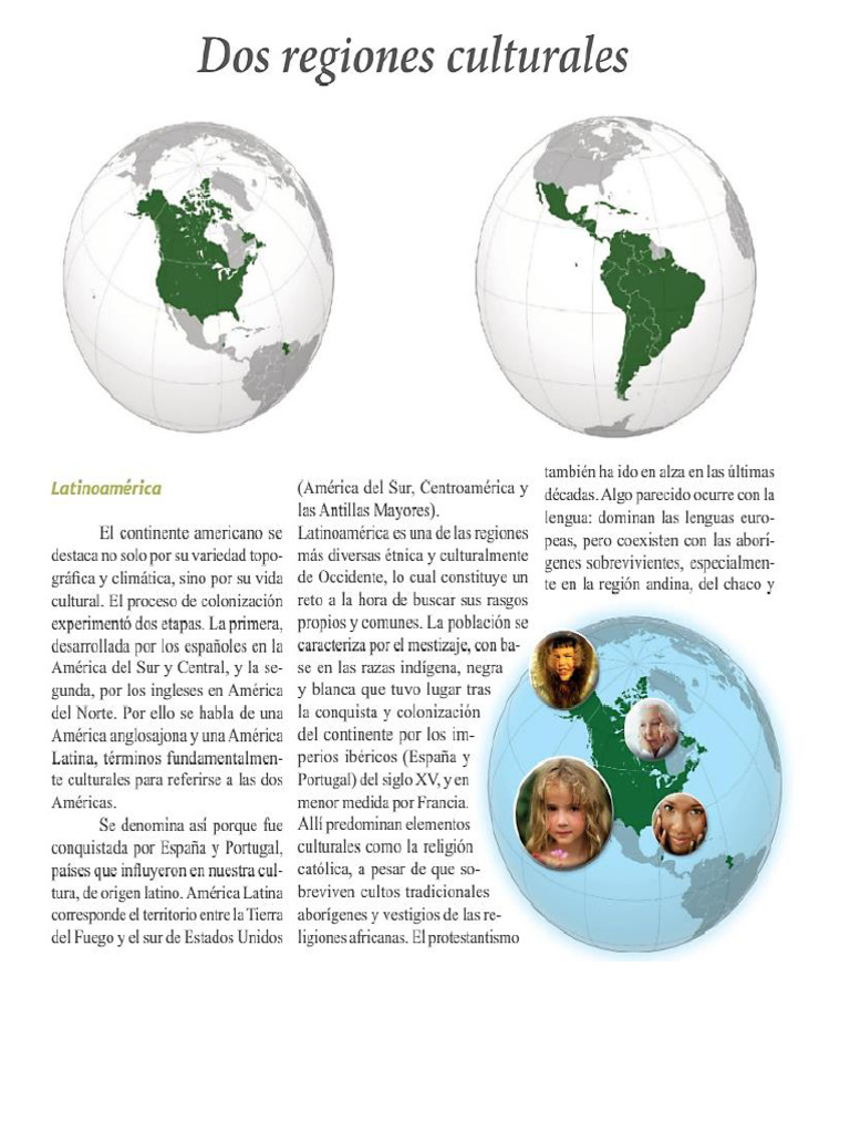 Dos Regiones Culturales | PDF