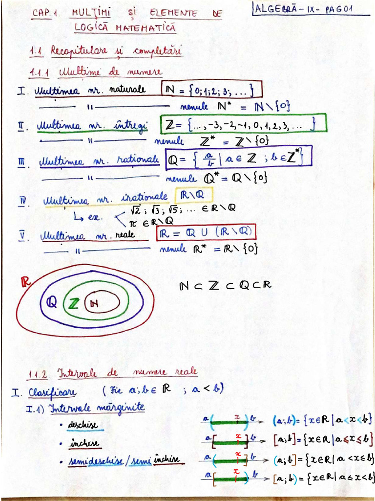 Algebra IX Pag 01-07-9A | PDF