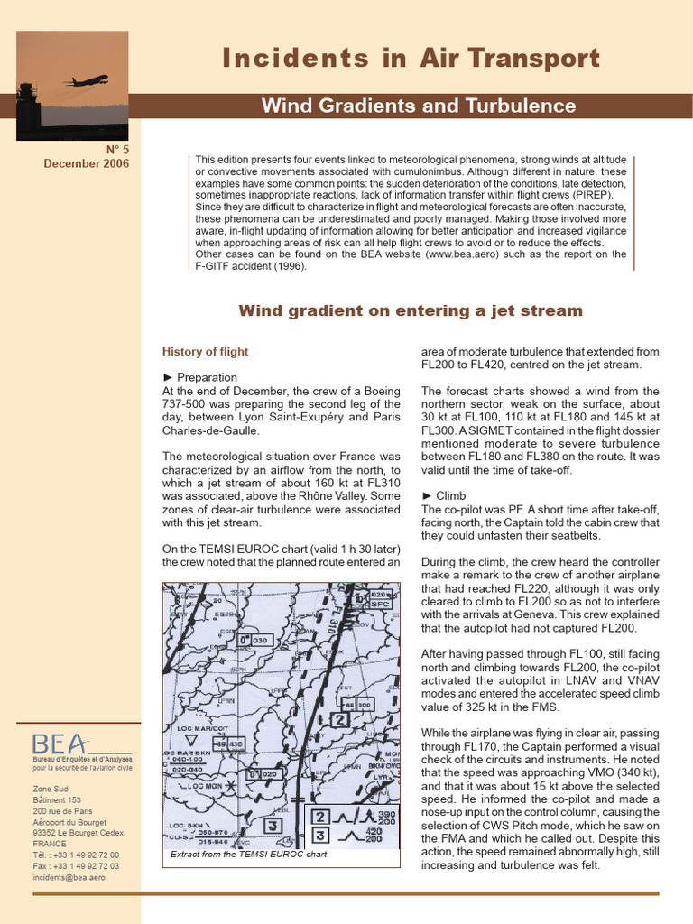 Wind Gradients and Turbulence | PDF | Wound | Aerospace
