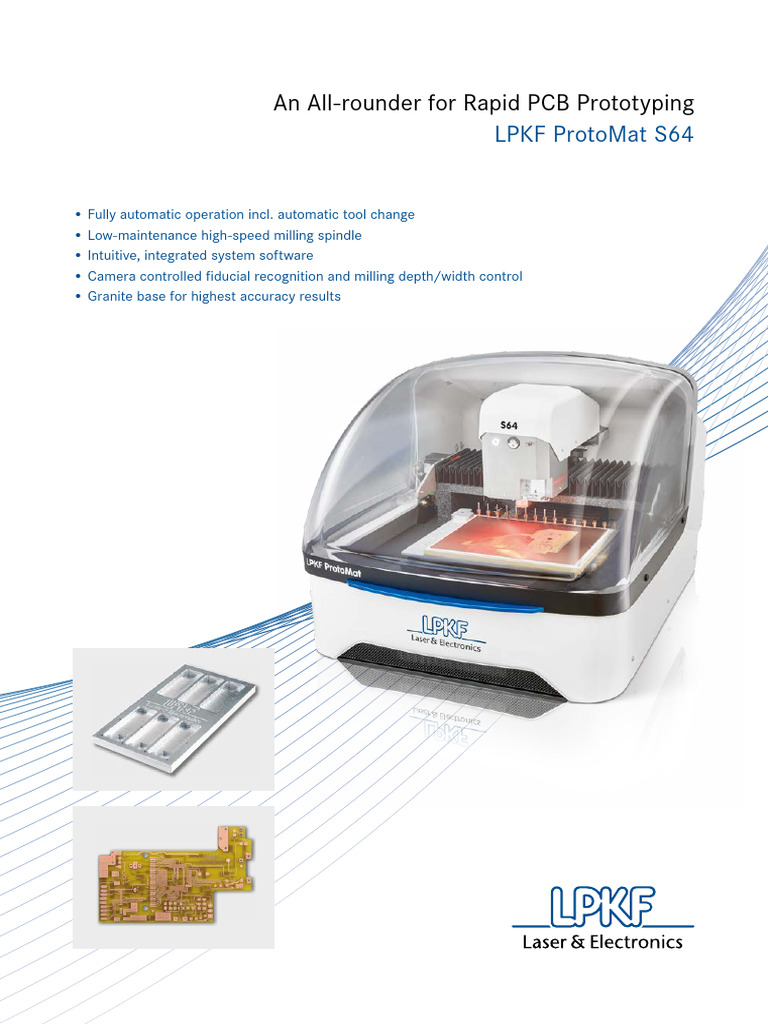 Flyer Lpkf Protomat S64 En Pdf Equipment