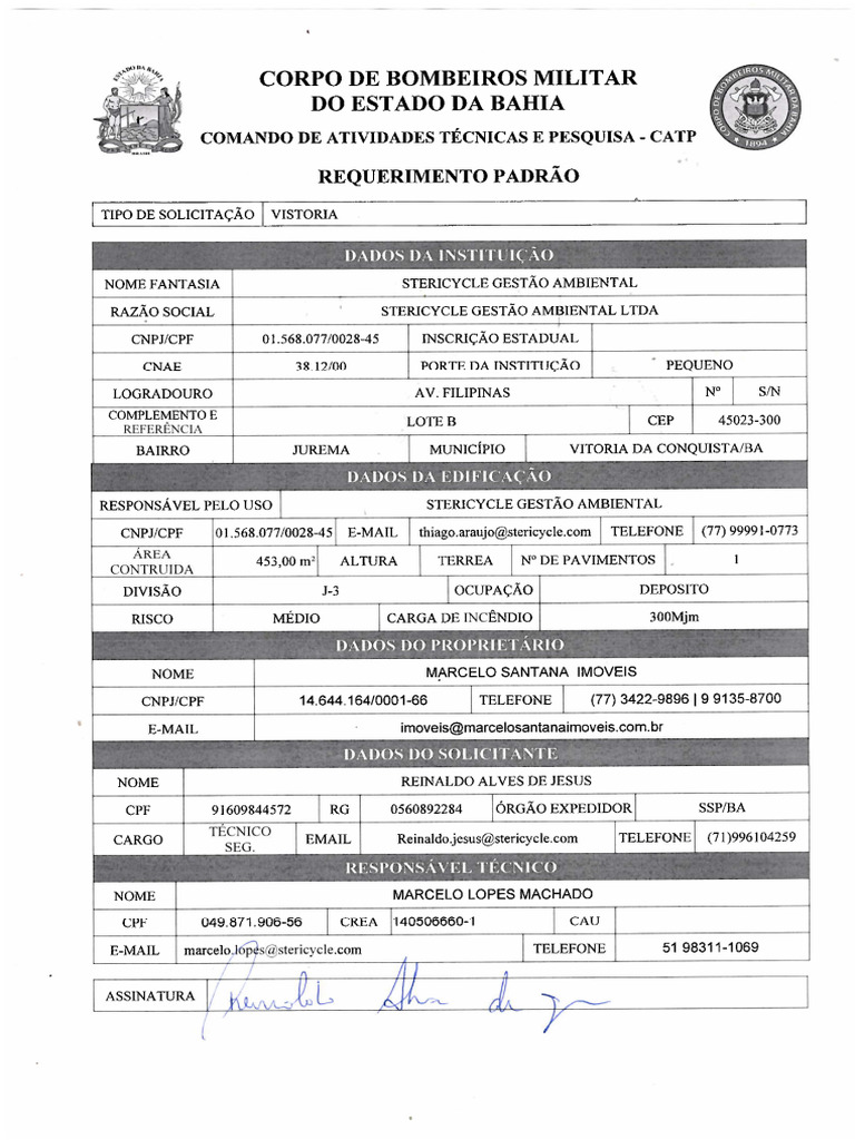 Modelo Avcb | PDF