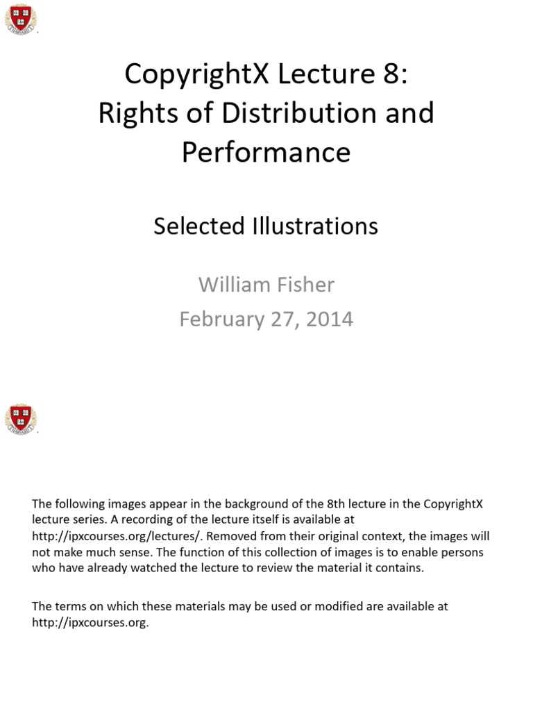 CX Lecture8 Slides | PDF | Copyright | Digital Video Recorder