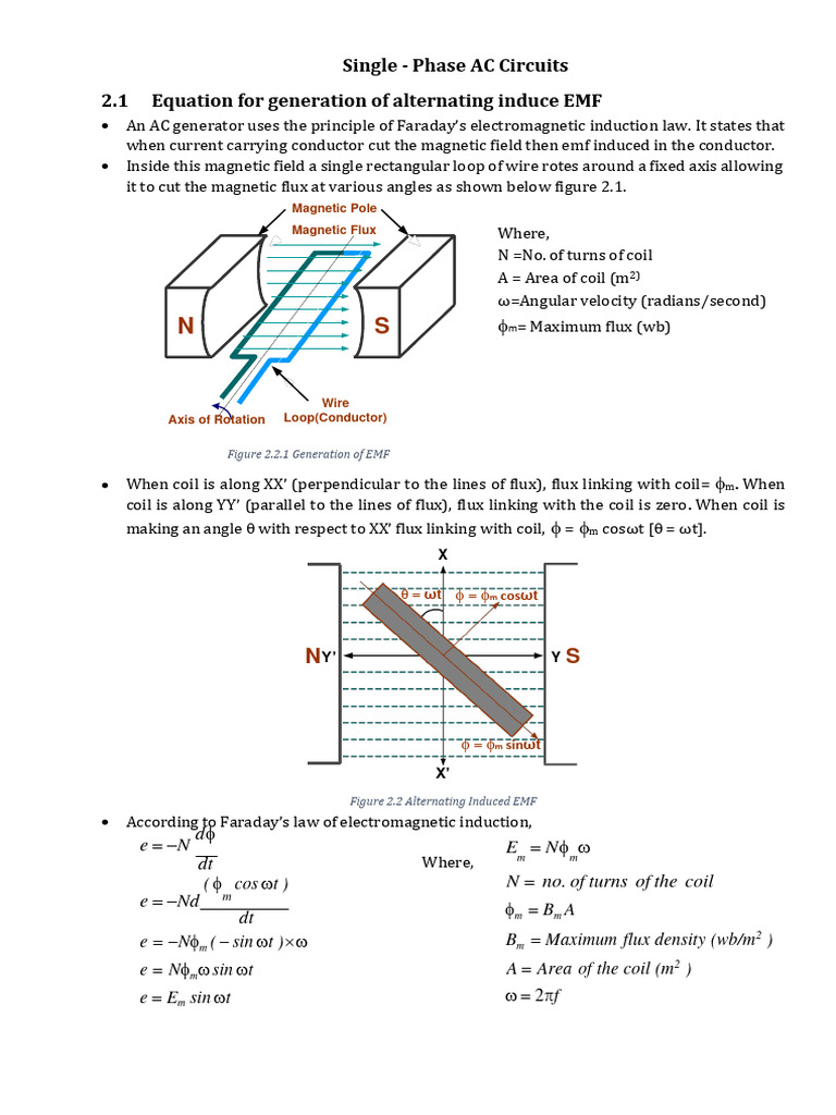 AC CIRCUITS by MAP | PDF | Ac Power | Electromagnetic Induction