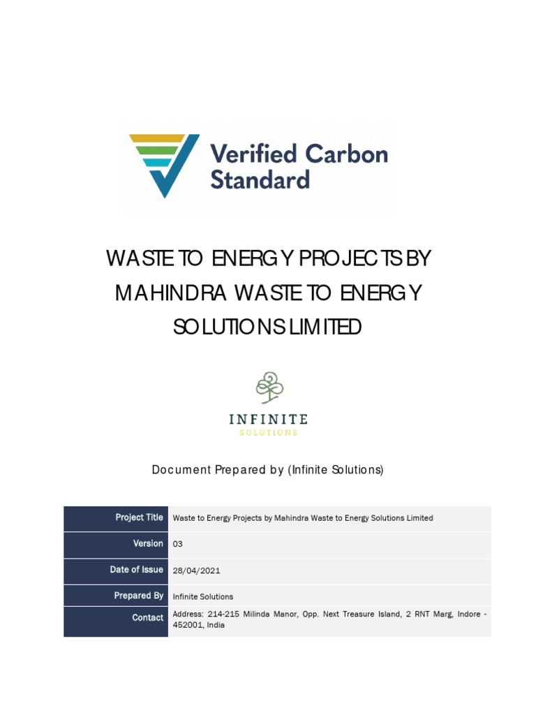 WASTE TO ENERGY | PDF | Anaerobic Digestion | Biogas