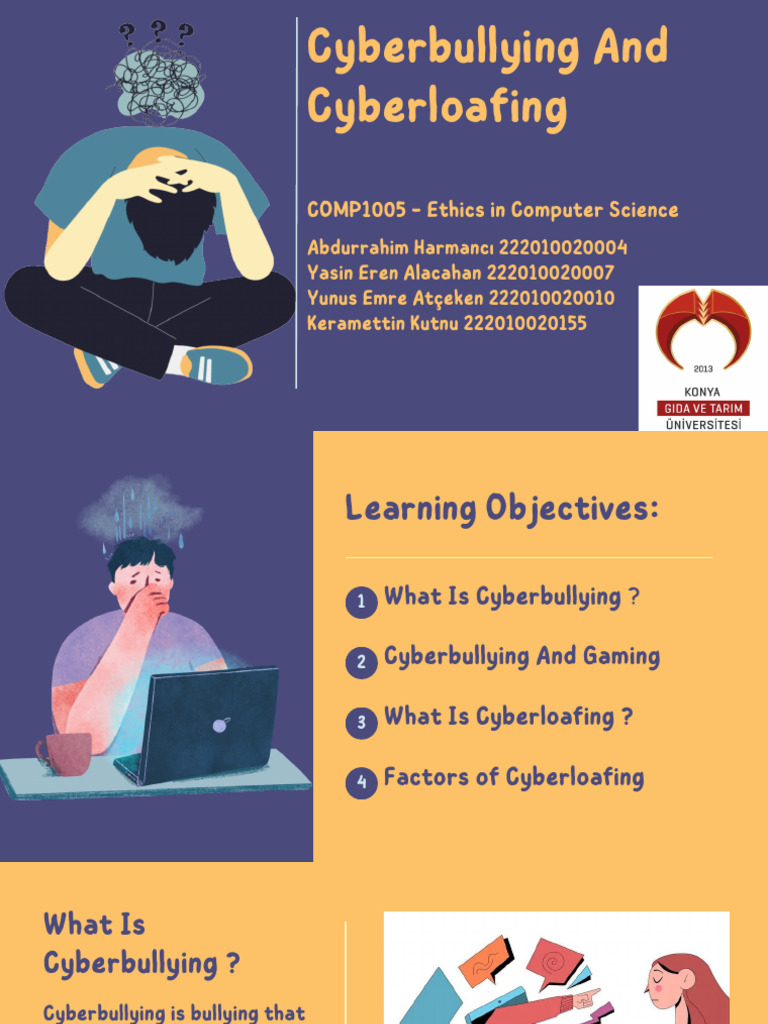 Cyberbullying and Cyberloafing | PDF | Cyberbullying | Bullying