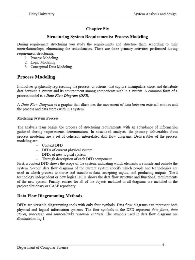 Lecture 6-8 Structured Analysis | PDF | System | Computing