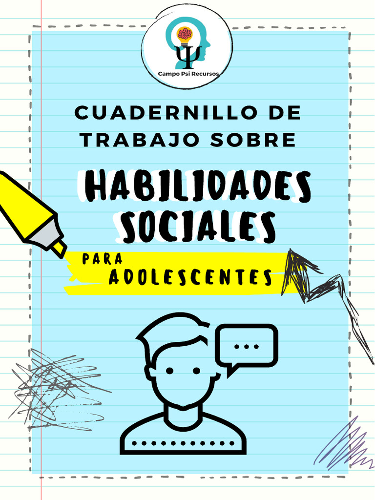 Comparto 'Cuadernillo Habilidades Sociales Adolescentes' Con Usted | PDF