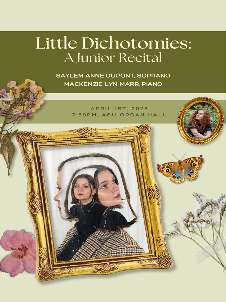 junior recital program | PDF