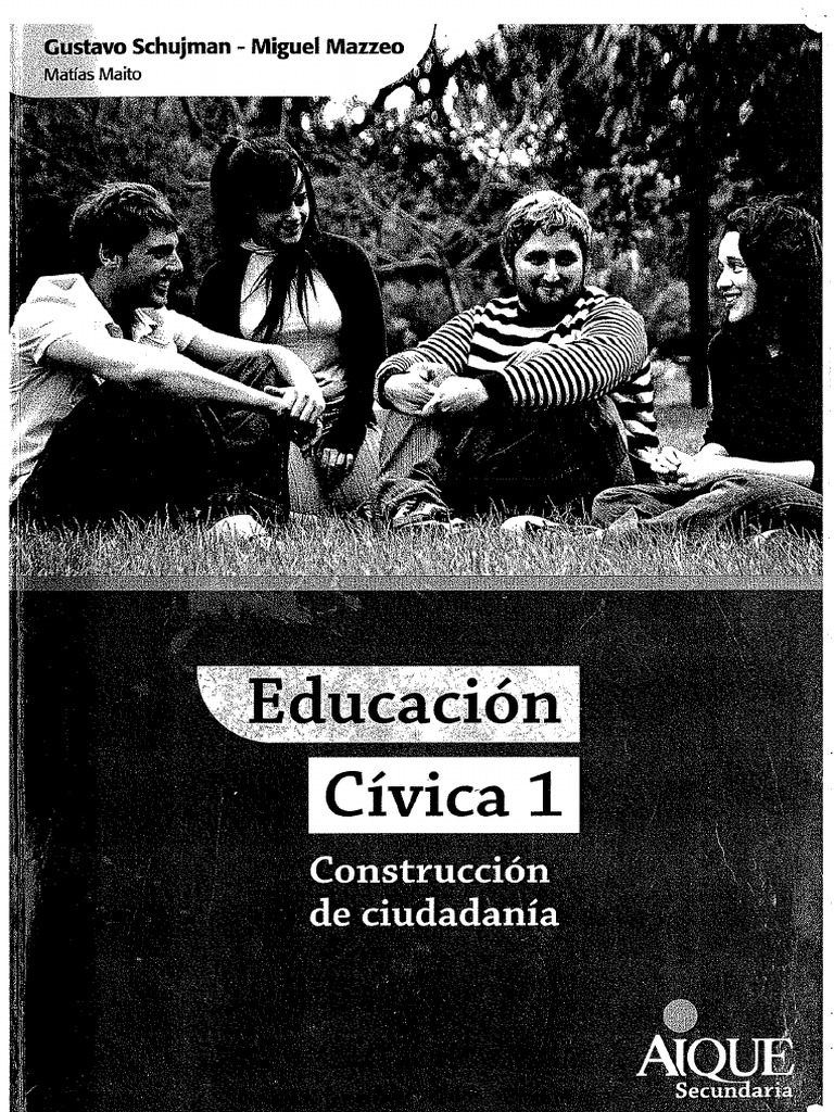 Eduacion Civica 1 AIQUE 176p | PDF