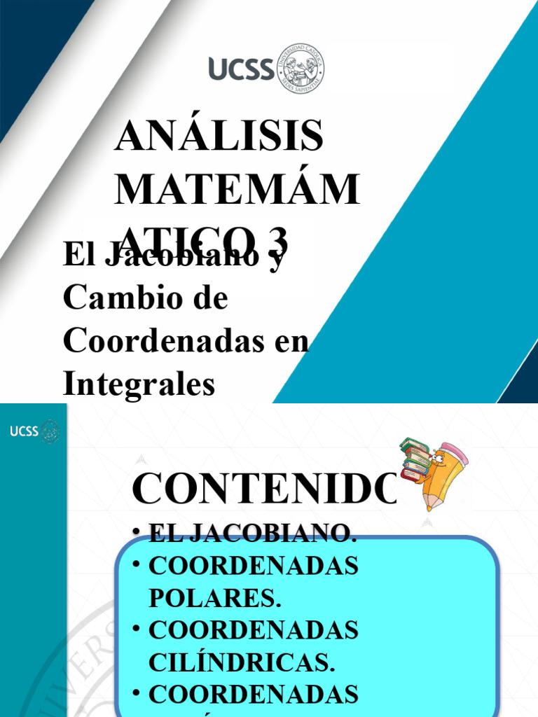 Jacobianos en Coordenadas Esféricas y Cilíndricas | PDF