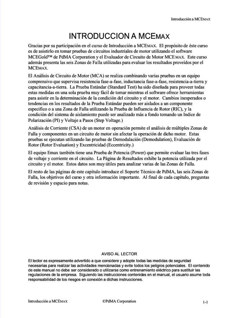 Manual MCEmax v2 | PDF | Red eléctrica | Soporte técnico