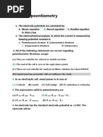 Acid Base Titration Test Questions | PDF | Titration | Chemistry