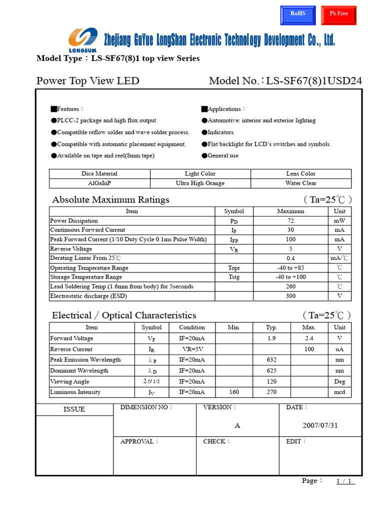 LS SF67 (8) 1usd24 | PDF | Soldering | Electrical Engineering