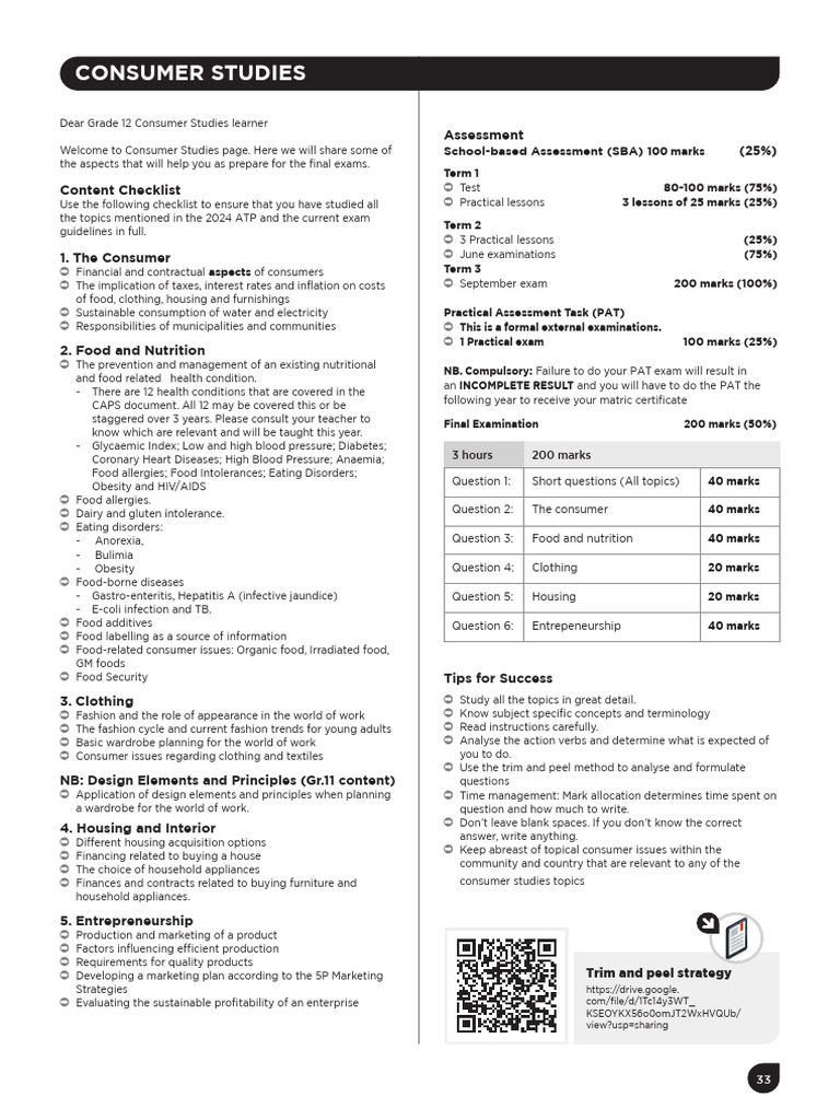 Consumer Studies | PDF | Marketing | Eating Disorder