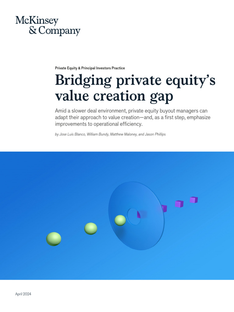 Bridging Private Equitys Value Creation Gap | PDF | Private Equity | Valuation (Finance)
