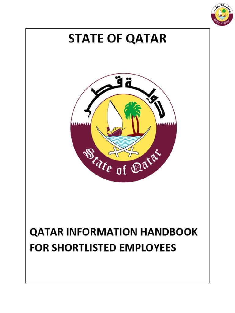 State of Qatar Employees - Pre-Deapture-handbook | PDF | Qatar | Employment