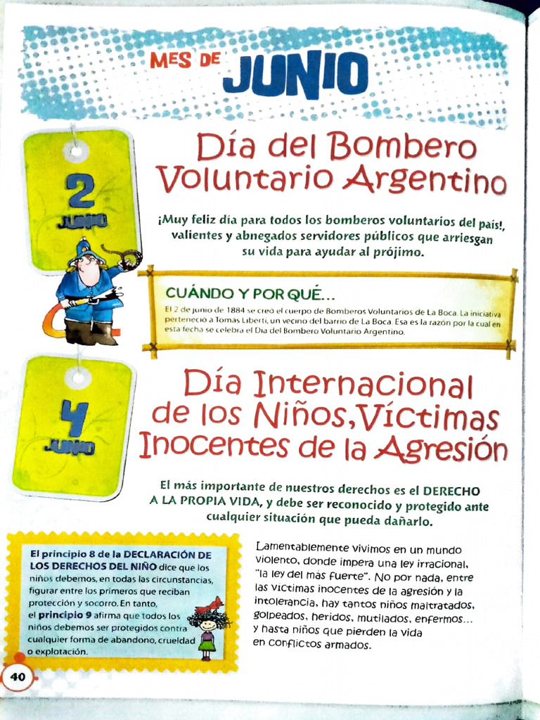 Efemérides de junio en Argentina | PDF | Bandera