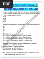 S.4 Biology Practice Paper 2025 | PDF | Seed | Plants