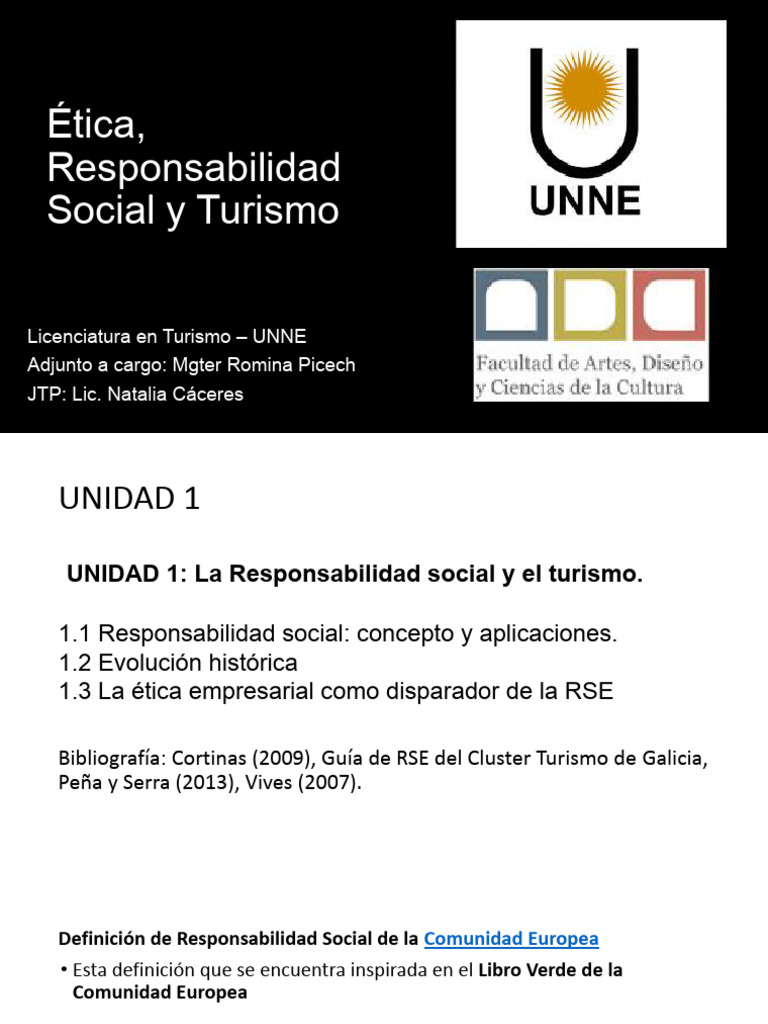Unidad I. Concepto, Evolución, Ética-Rse | PDF | Responsabilidad social ...