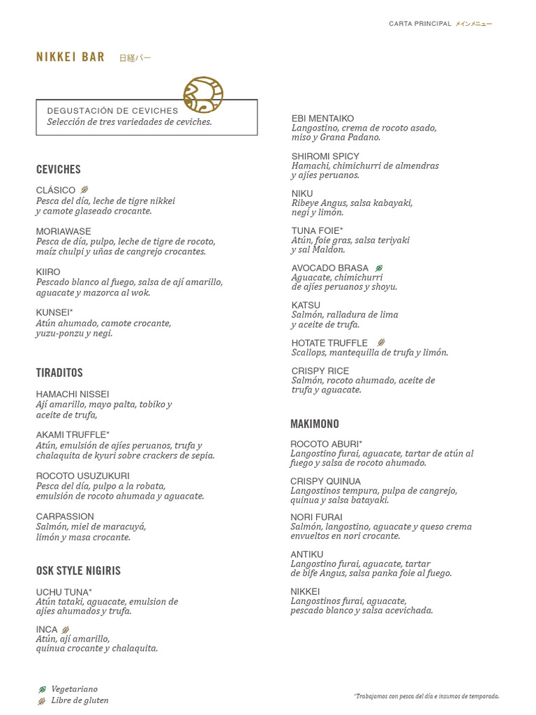 Carta Web Com Osk Bog Esp Mar24 | PDF | Salsa | Alimentos