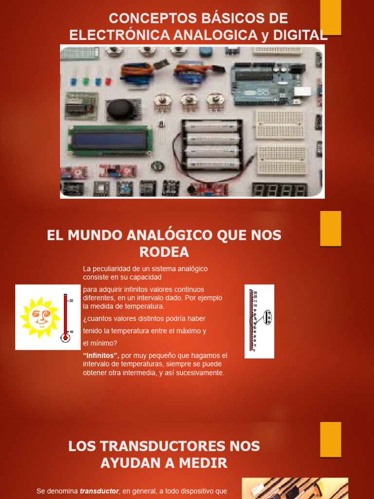 Conceptos Básicos De | PDF | Electrónica | Señal analoga