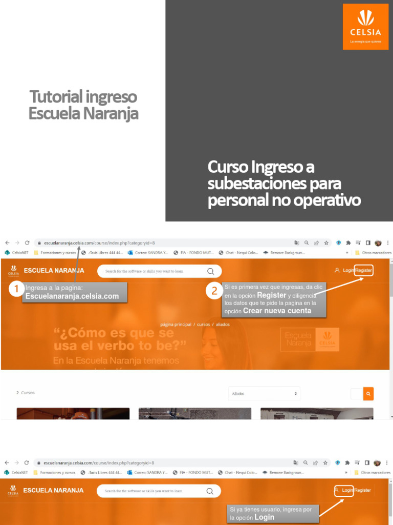 Tutorial Ingreso Contratistas Curso Ingreso A Subestaciones Electricas para Personal No ...