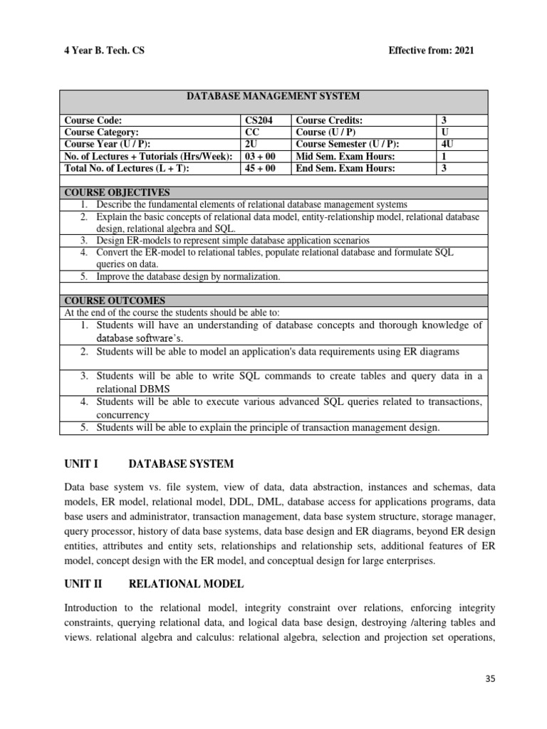 dbms | PDF | Relational Model | Databases