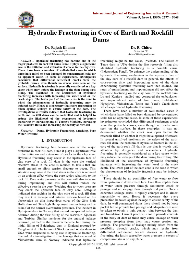Hydraulic Fracturing Study | PDF | Fracture | Fracture Mechanics