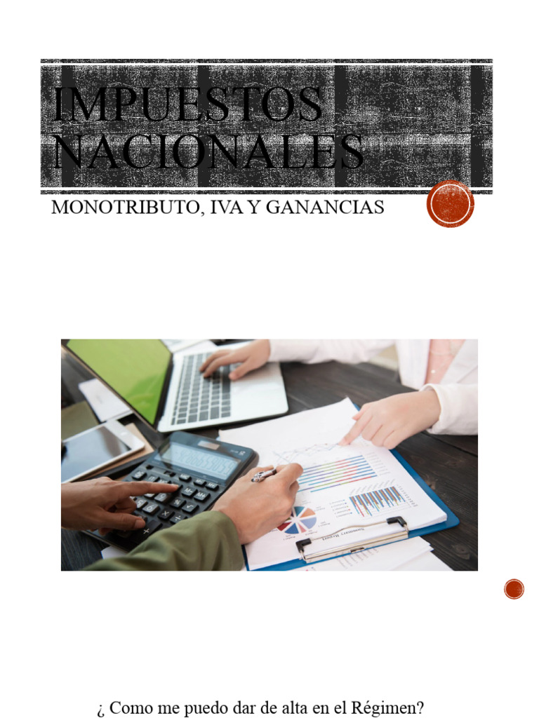 Impuestos Nacionales Monotributo | PDF | Impuestos | Impuesto al valor agregado