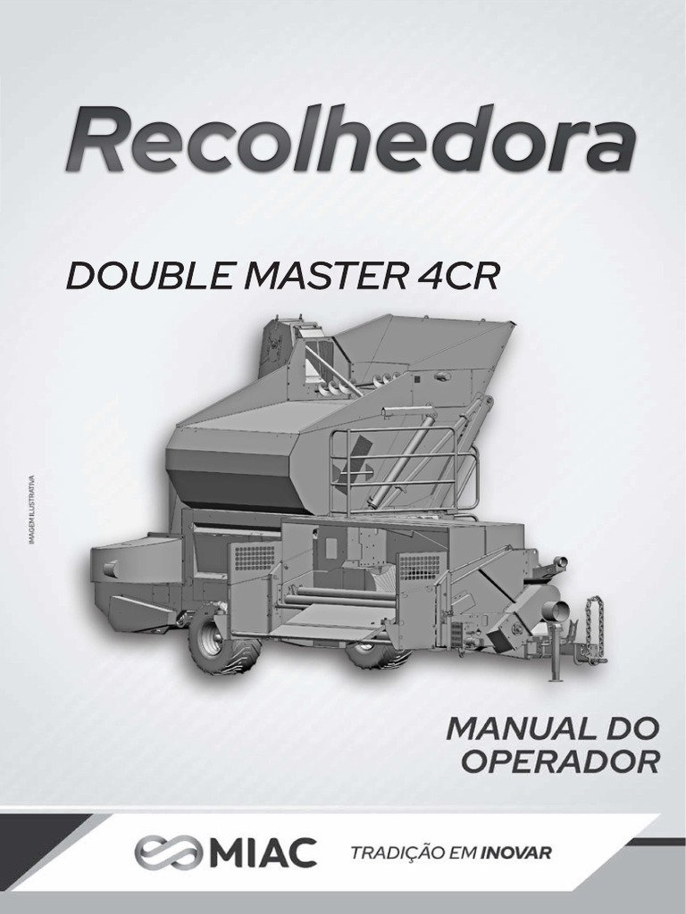 Manual Recolhedora MIAC Double Master IV CR | PDF