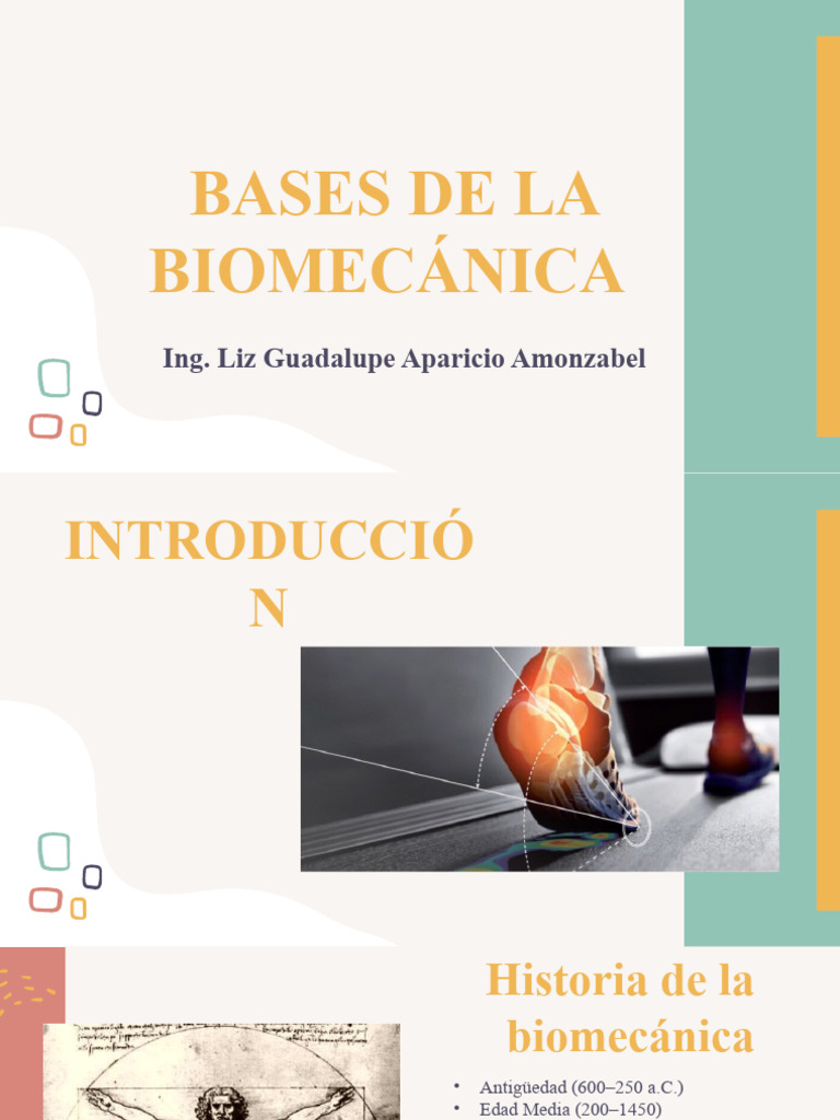 Fundamentos de la Biomecánica | PDF | Palanca | Vector Euclidiano