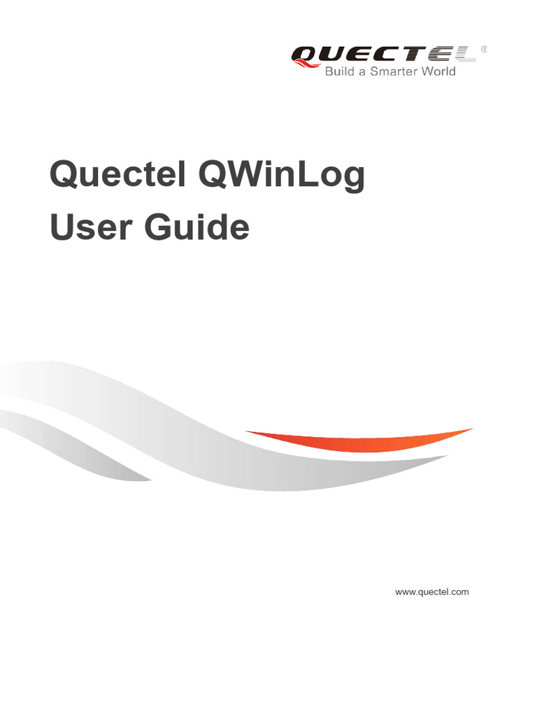 Quectel QwinLog User Guide | PDF | Debugging | Information Technology