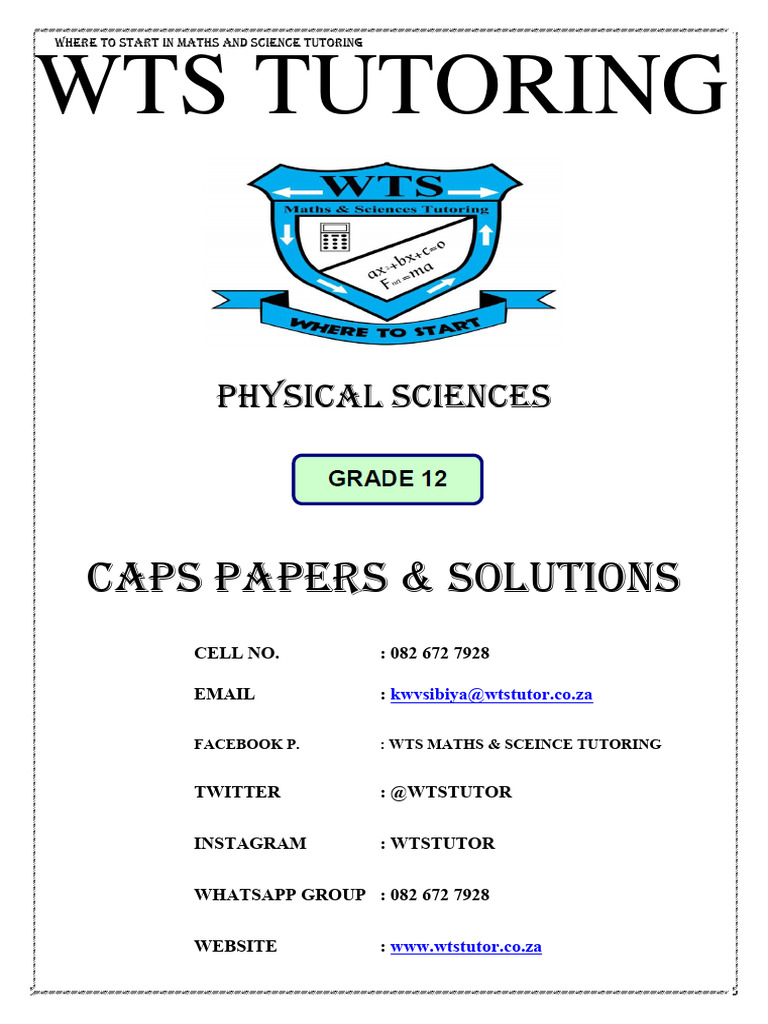 Maths & Science Tutoring Guide | PDF | Learning