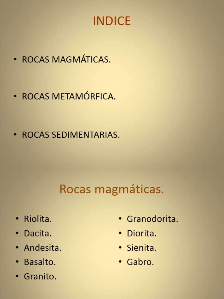 Tipos de Rocas-2 | PDF | Roca ígnea | Magma