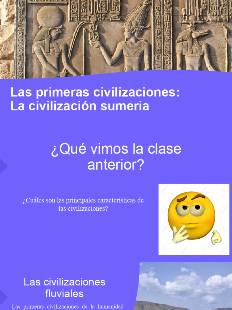 Civilización Sumeria: Estructura y Cultura | PDF | Sumeria | Mesopotamia