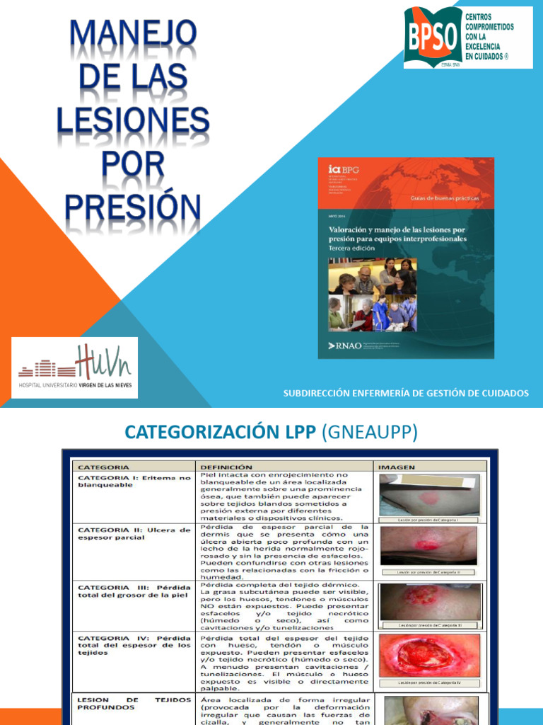 Guía de Manejo de Lesiones por Presión | PDF | Herida | Microbiología