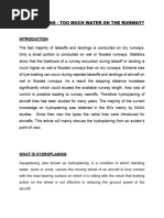 Types and Effects of Hydroplaning in Aviation | PDF | Vehicle Parts ...
