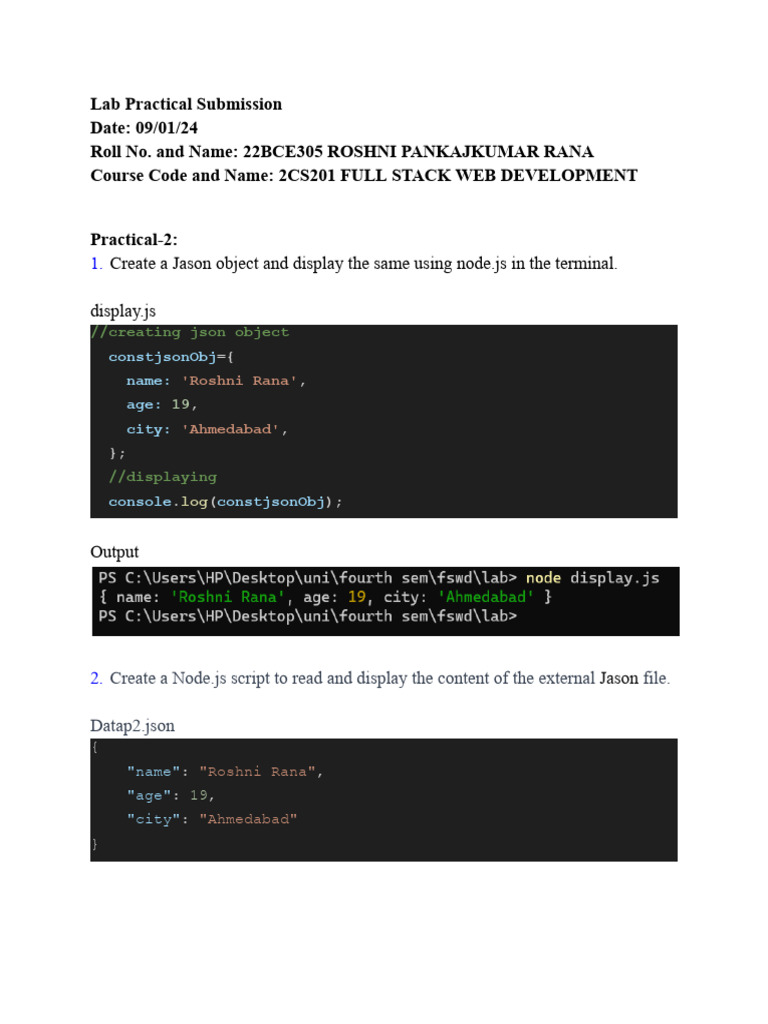 Integrating Javascript And Html Pdf Json Java Script