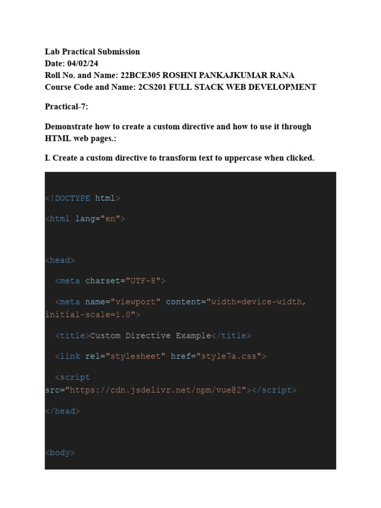 Vue Js | PDF | Computer Programming | Cyberspace