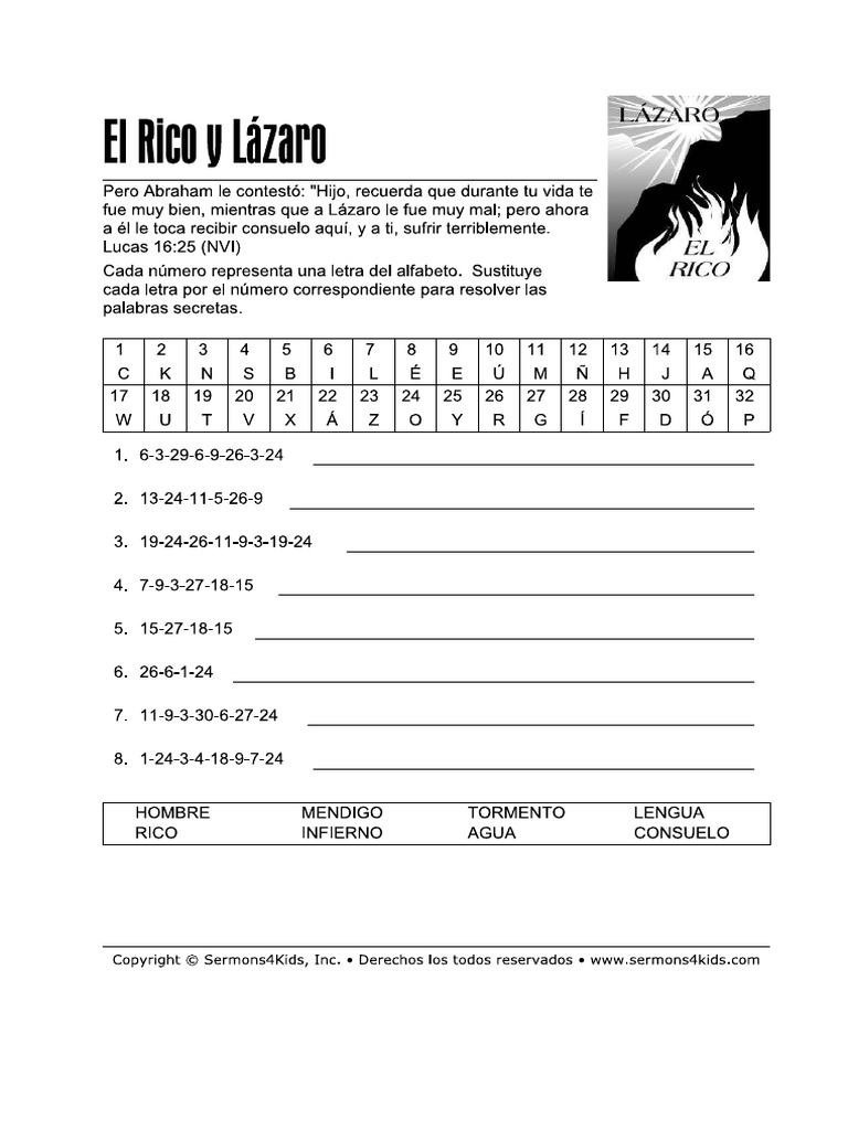 El Rico y Lazaro | PDF