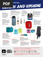 DofE Gold Expedition Kit List 2025 | PDF