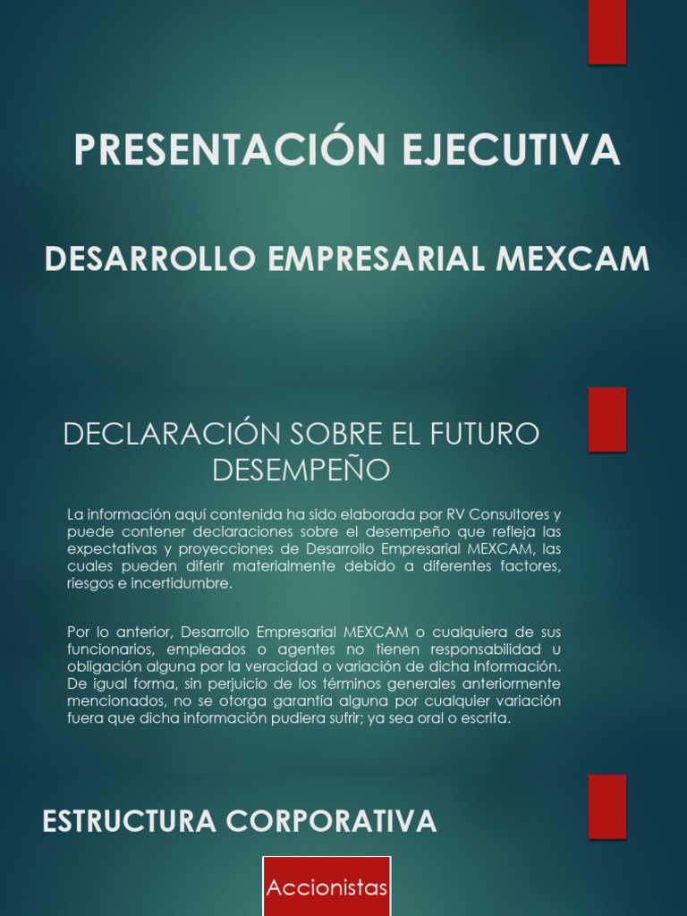 Análisis Financiero de MEXCAM 2023 | PDF | Estado de resultados ...